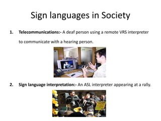 Sign Language in Communication | PPTX