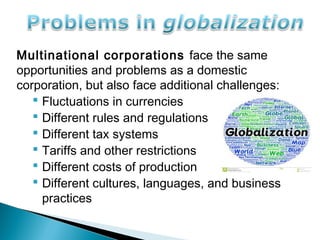 MNC'S PROSPECTS AND CHALLENGES IN THE ERA OF GLOBALIZATION | PPT