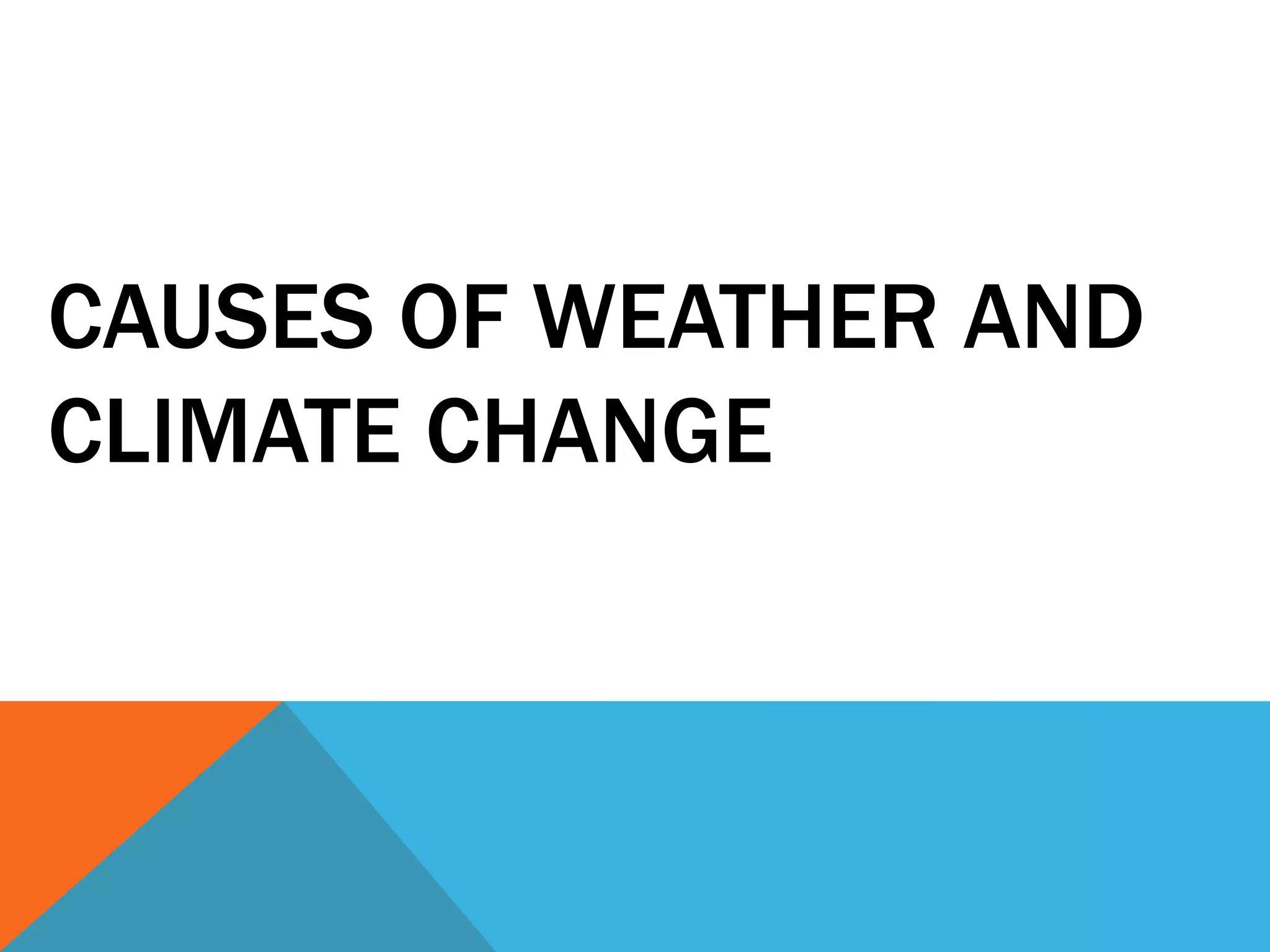 Climate and weather change | PPTX | Geography | Science