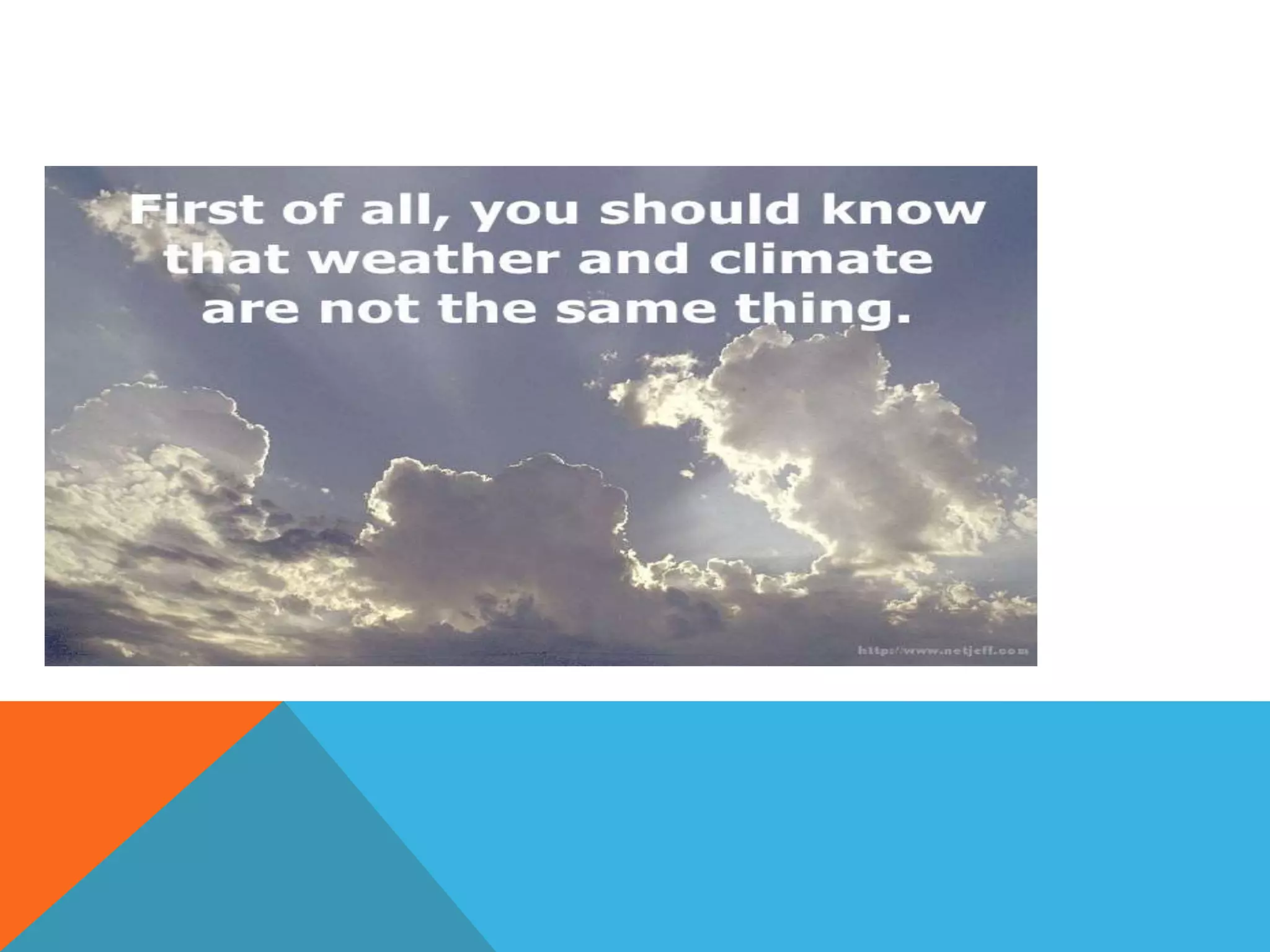 Climate and weather change | PPTX | Geography | Science