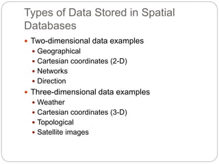 Spatial Databases | PPT