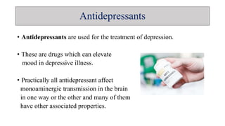 Antidepressants | PPTX