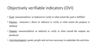 M & E Training guide | PPTX