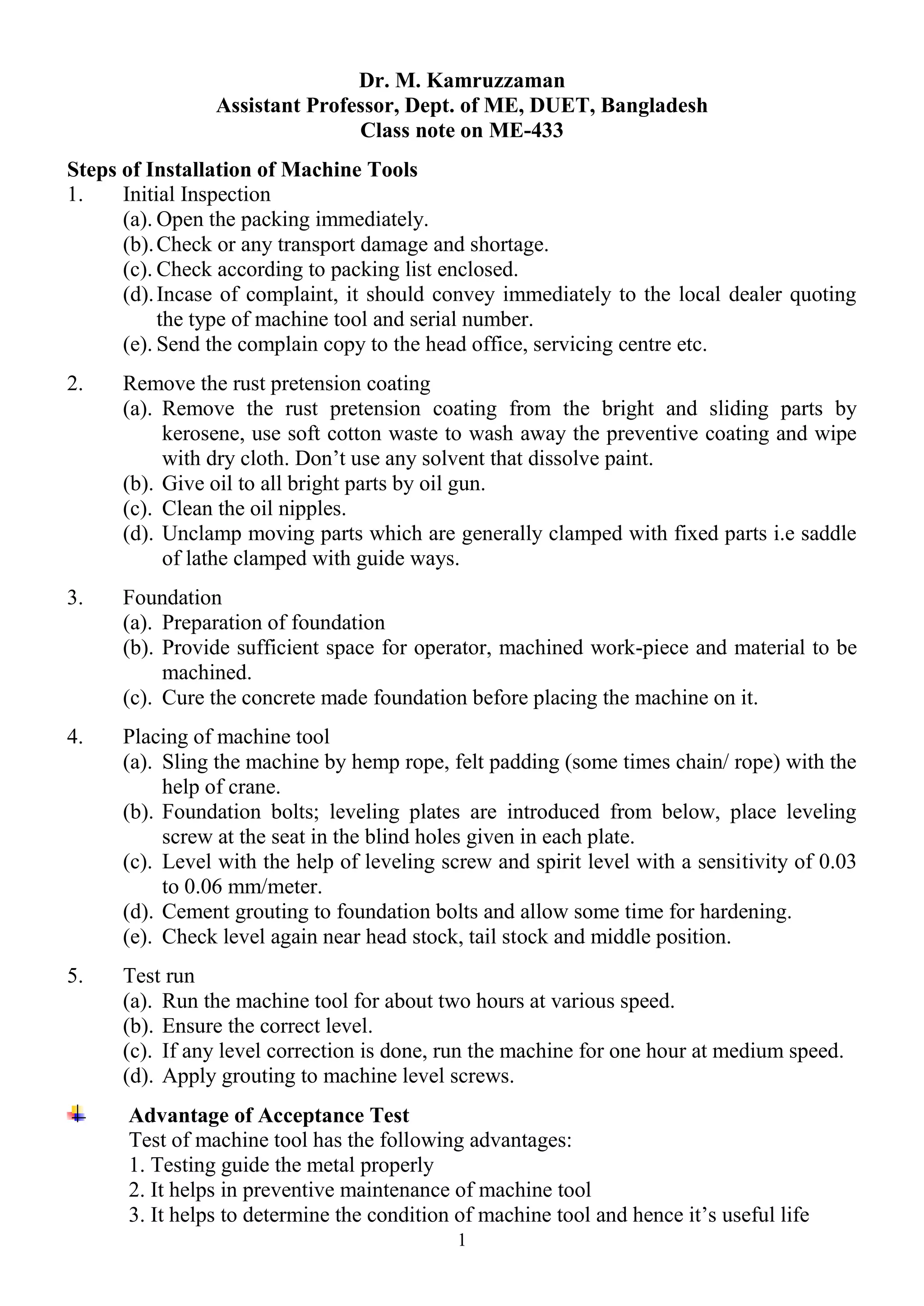 Me 433 class note 1 | PDF
