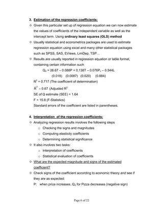Managerial Economics (Chapter 5 - Demand Estimation) | PDF