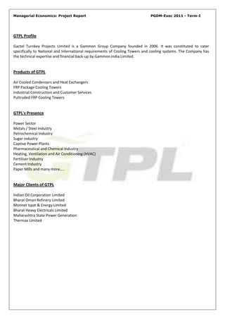 GTPL - Loss Analysis Report | PDF
