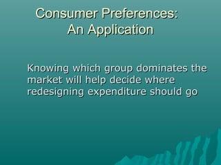 Theory of Consumer Behavior in managerial economics | PPT