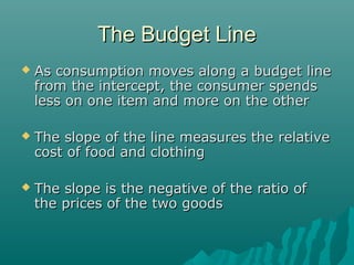 Theory of Consumer Behavior in managerial economics | PPT