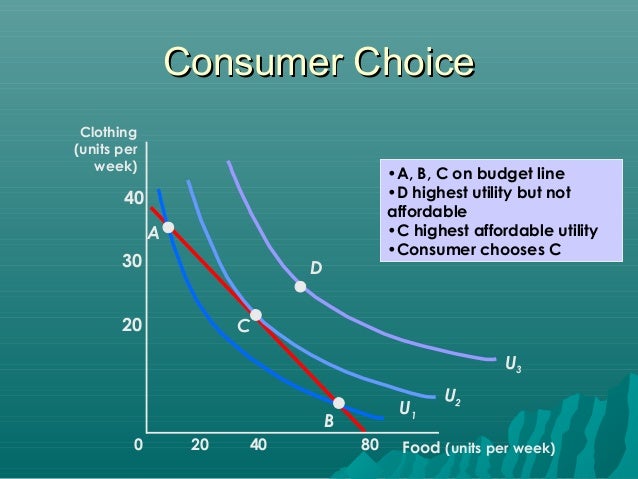 Theory of Consumer Behavior in managerial economics