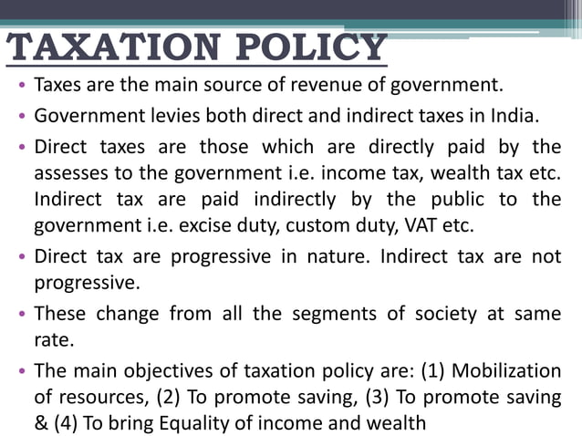 MONETARY and FISCAL POLICY-- PPT | PPTX