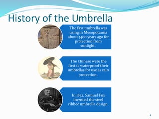 Reassembling and Solid Modelling of an Umbrella | PPTX