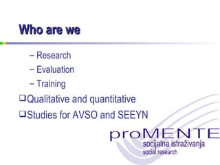 M&E workshop for riversee | PPT