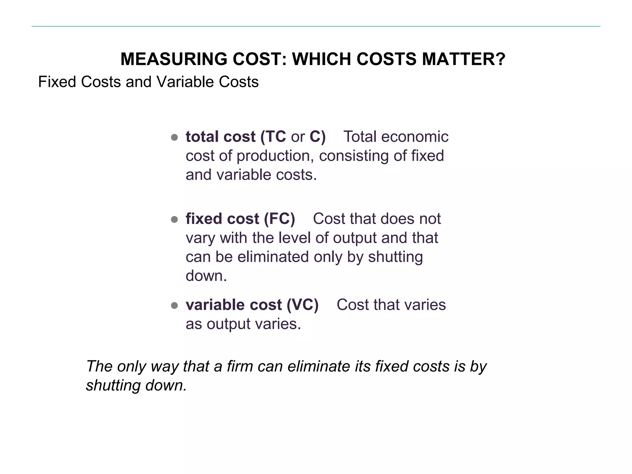 Microeconomics Production Cost | PDF | Business Accounting & Finance ...