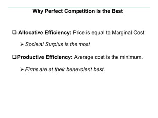 Microeconomics Perfect Competition | PDF