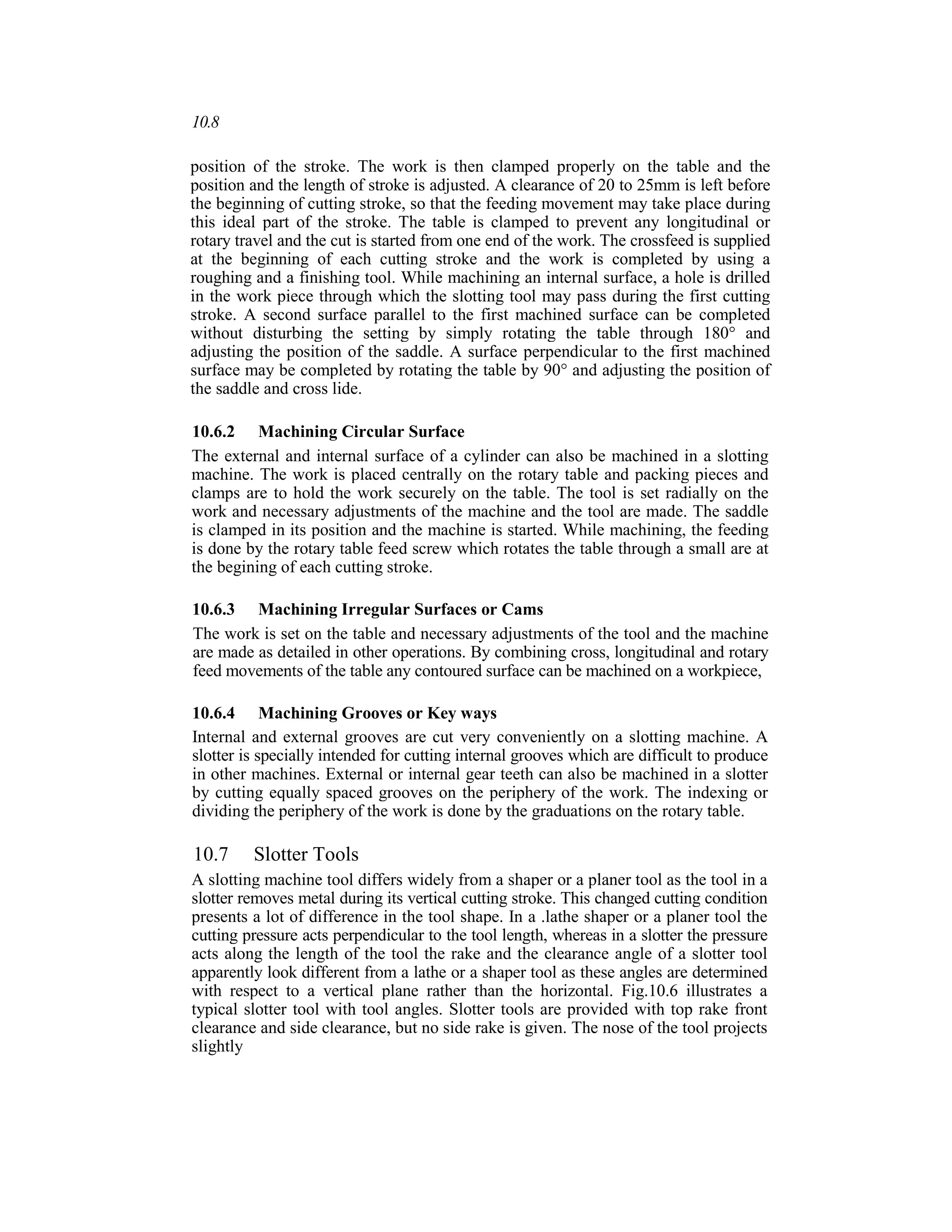 Slotting machine | PDF
