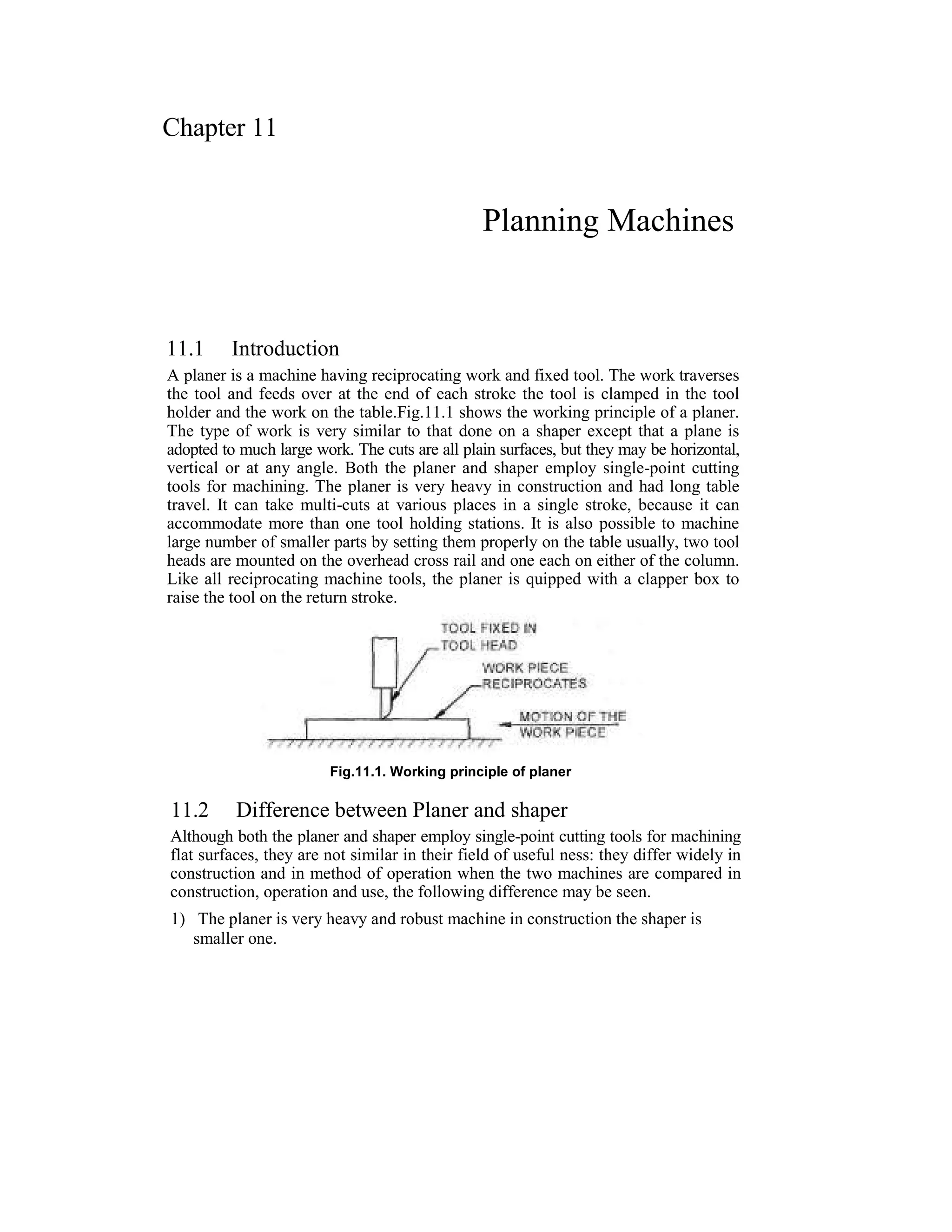 Planning machine | PDF