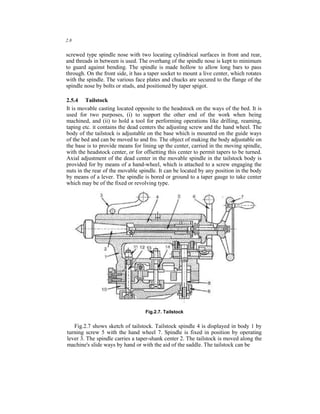 LATHE MACHINE | PDF