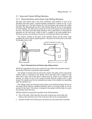 Milling machine | PDF