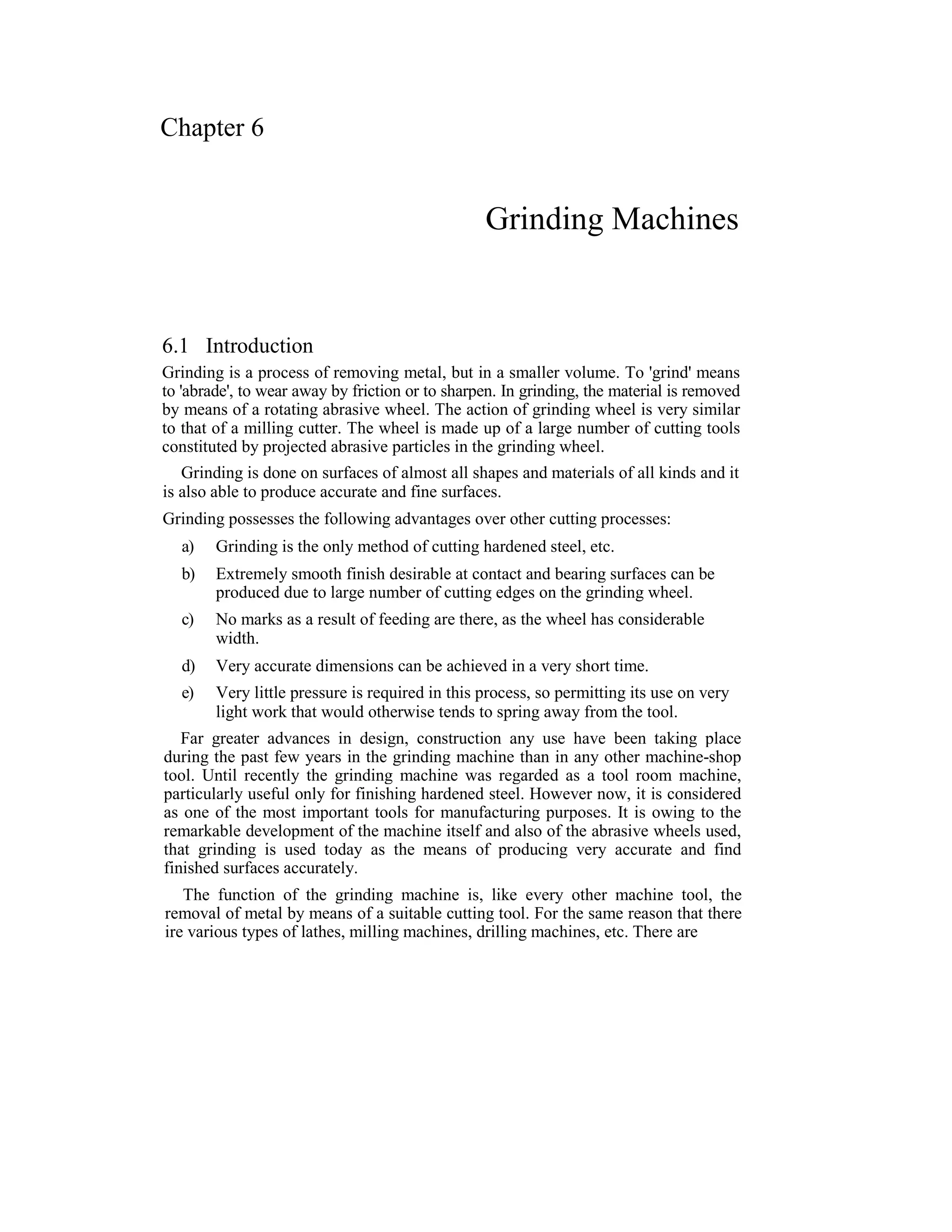 Grinding machine | PDF