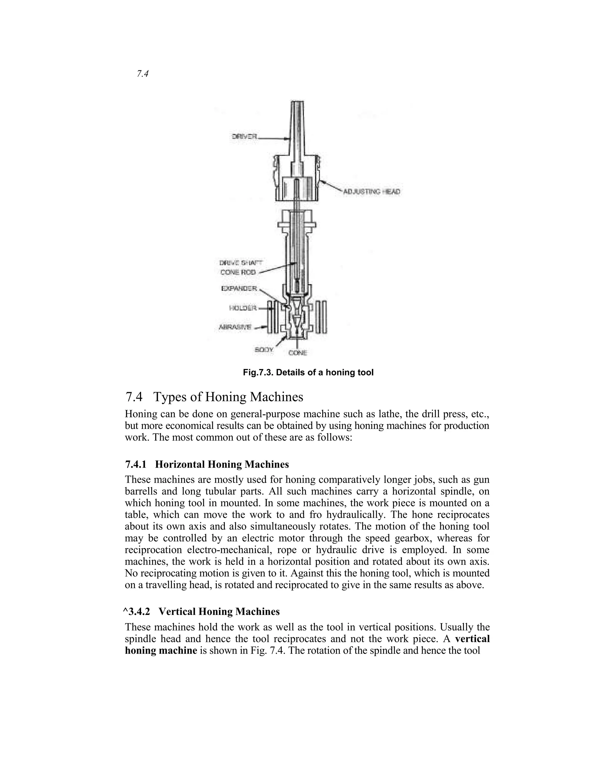 Honing and Laping machines | PDF