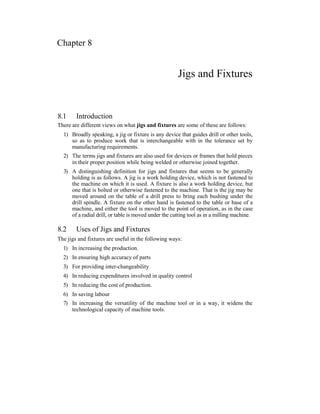 Jigs and Fixtures | PDF