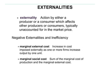 Microeconomics Externalities | PDF