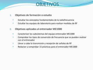 Caracterización del equipo de prácticas ME1000 para el diseño de ...