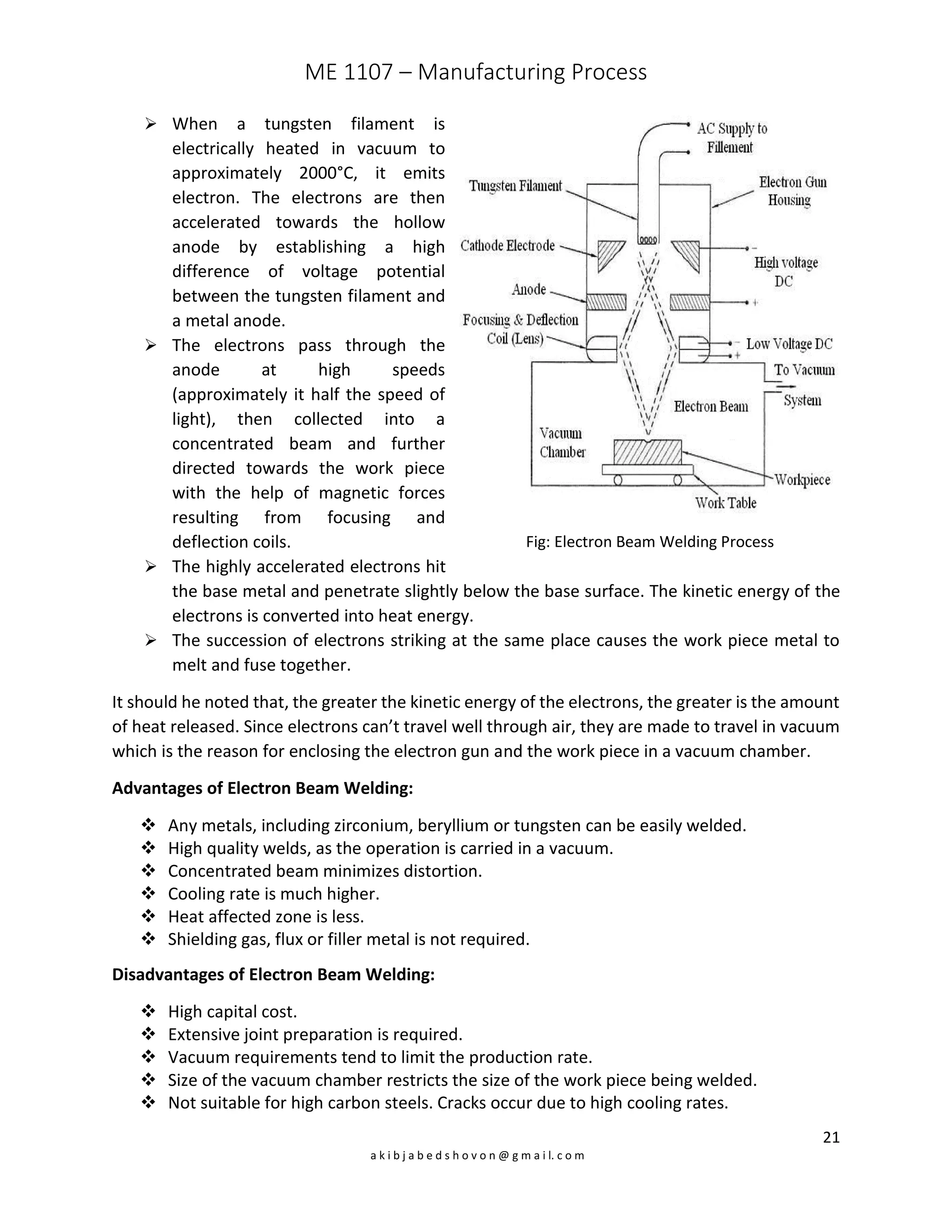 Manufacturing Process - Welding, Brazing & Soldering | PDF