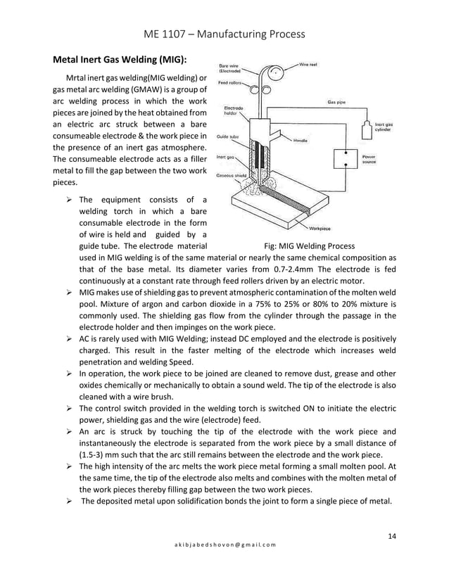 Manufacturing Process - Welding, Brazing & Soldering | PDF
