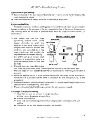 Manufacturing Process - Welding, Brazing & Soldering | PDF