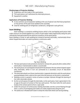 Manufacturing Process - Welding, Brazing & Soldering | PDF
