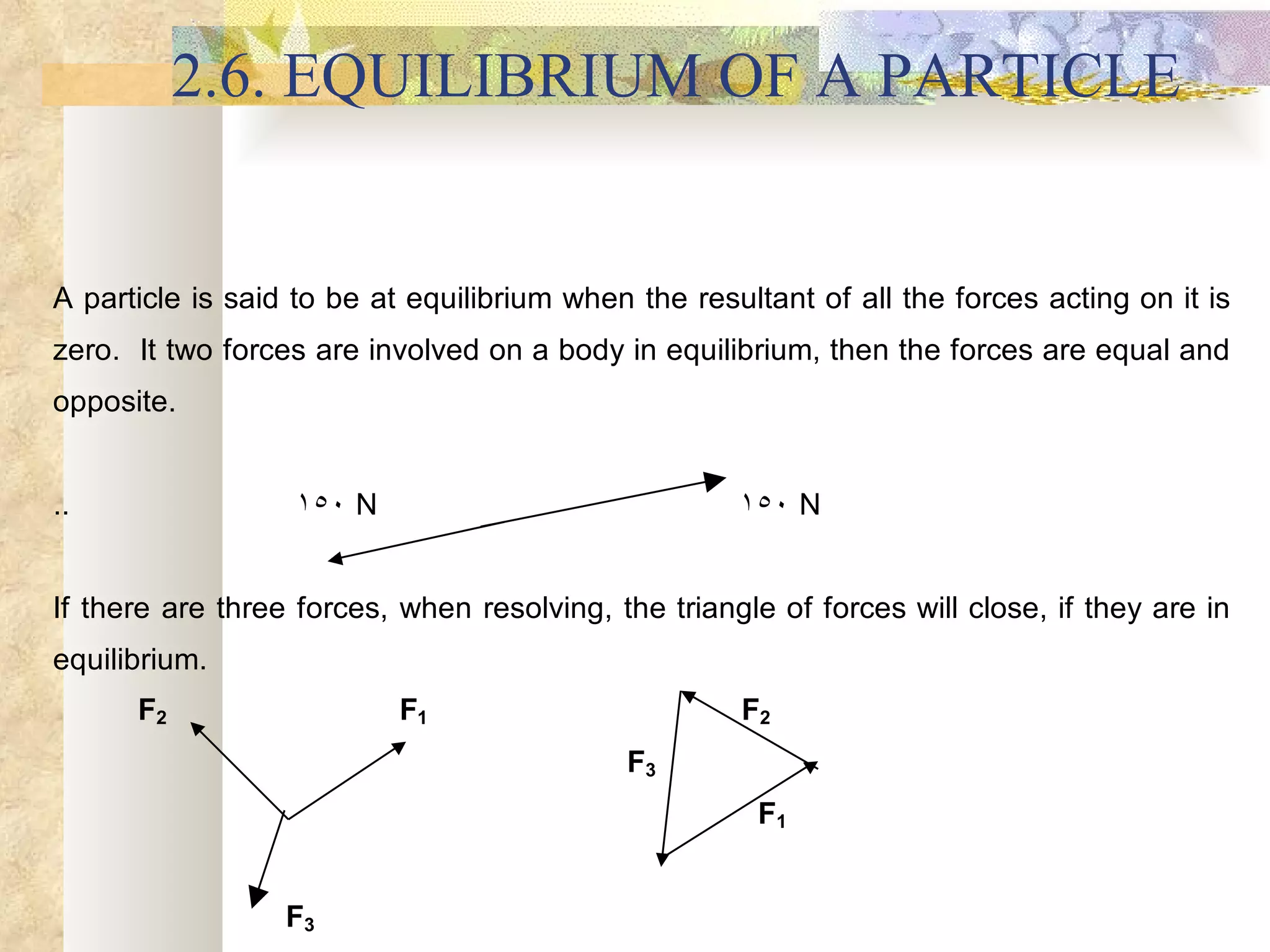 Statics | PPT | Physics | Science