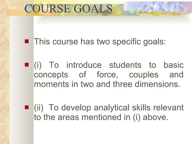 Statics | PPT | Physics | Science