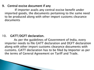 Import and Import procedures | PPTX