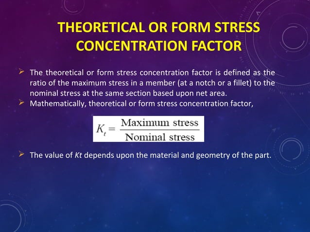 DESIGN AGAINST FLUCTUATING LOAD | PPT | Physics | Science