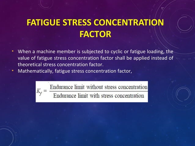 DESIGN AGAINST FLUCTUATING LOAD | PPT | Physics | Science