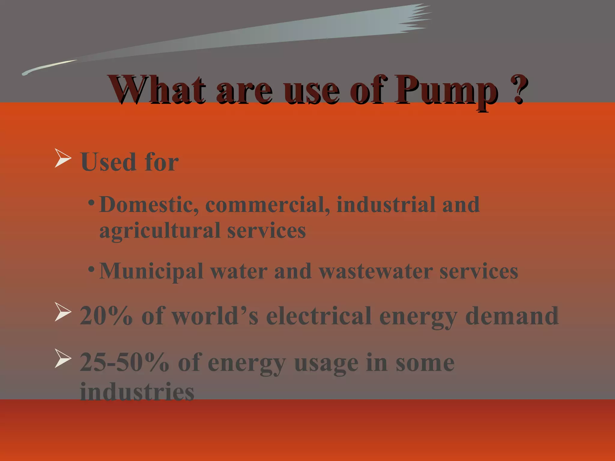 Pumps and types of pumps | PPT