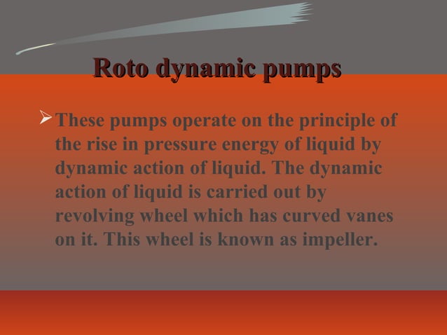 Pumps and types of pumps | PPT | Physics | Science