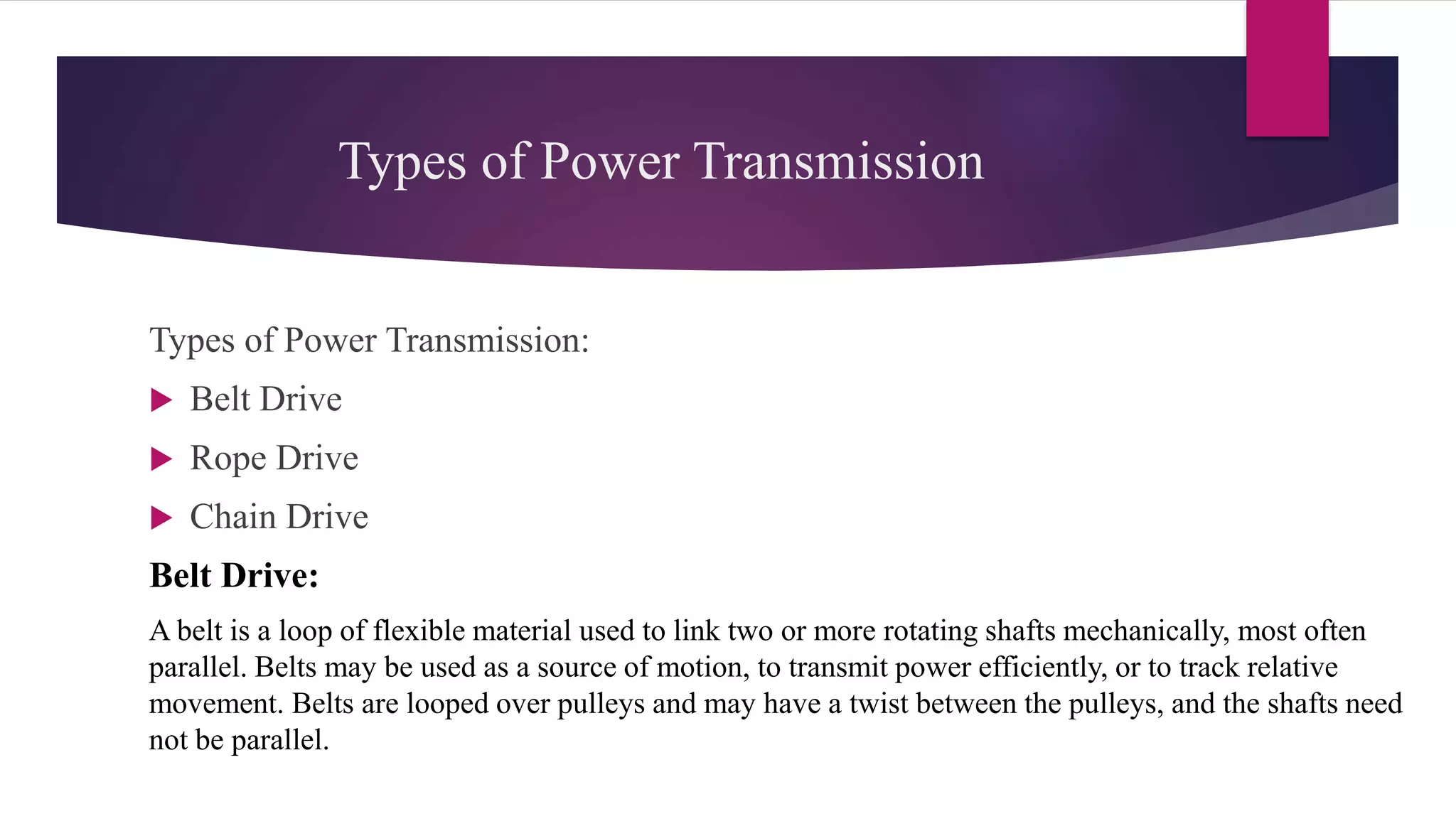 Power transmission and Different types of gear | PPTX | Track and Field | Sports