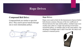 Power transmission and Different types of gear | PPTX