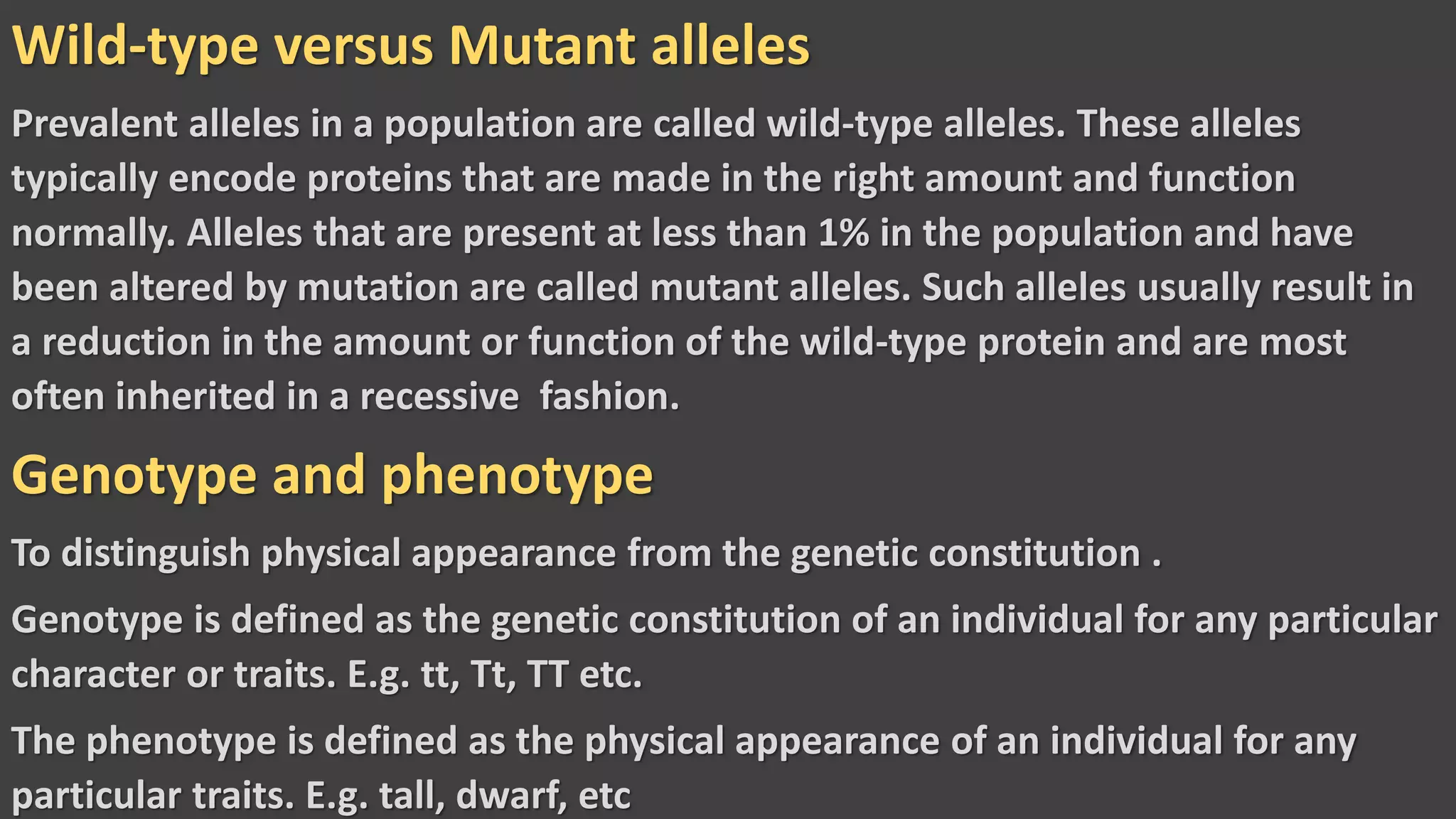 Complete Genetics | PPTX