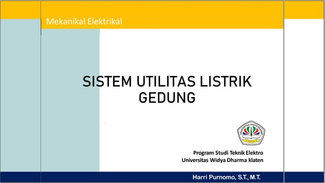 ME 2. Sistem Utilitas Listrik Gedung.pdf