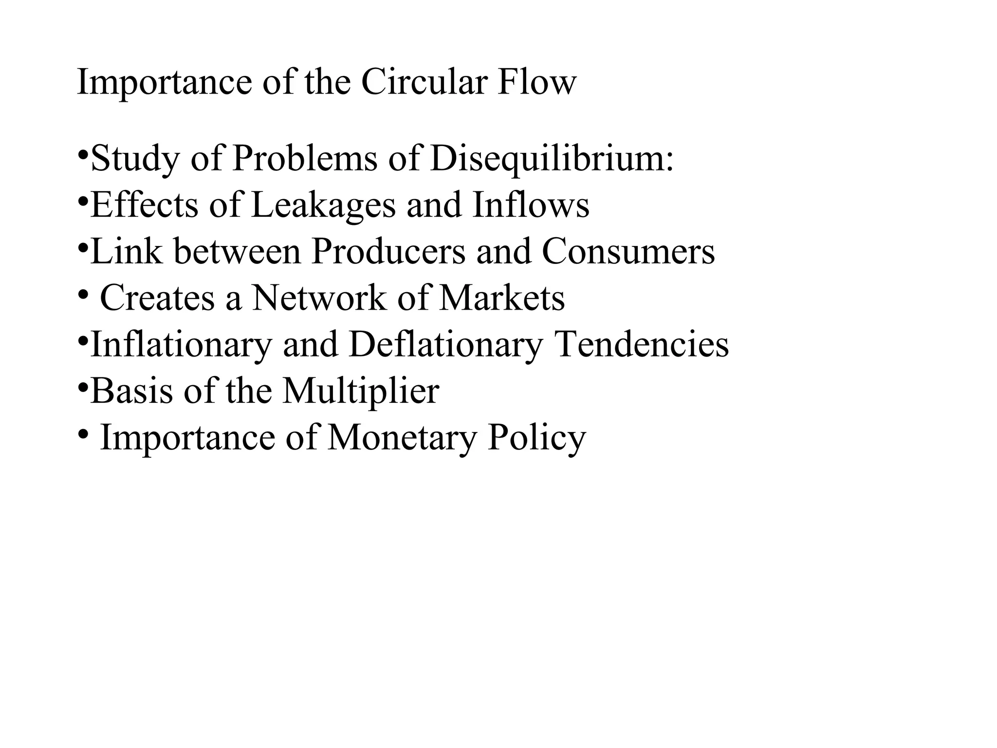 circular flow of an Economy | PPT