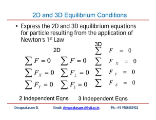 Me202 engineering mechanics l3 | PPT