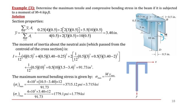 ME 205- Chapter 6 - Pure Bending of Beams.pdf | Physics | Science