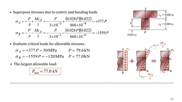 ME 205- Chapter 6 - Pure Bending of Beams.pdf | Physics | Science