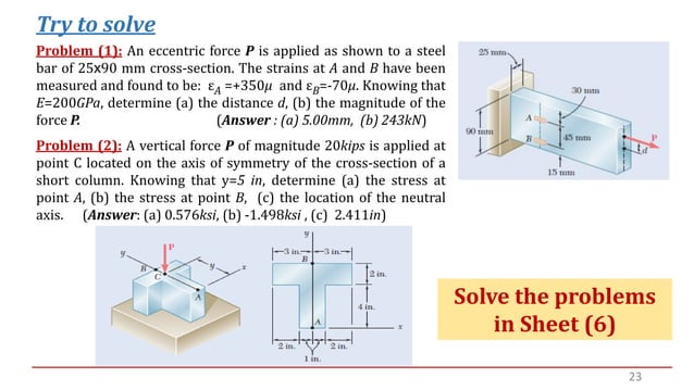 ME 205- Chapter 6 - Pure Bending of Beams.pdf | Physics | Science