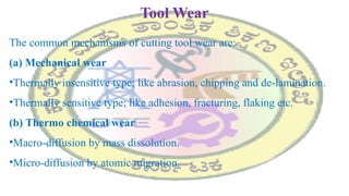 cutting tool geometry for determiniung surface finish | PPTX