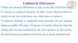 Limits fits and tolerance is the basic knowledge for diploma students ...