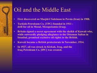 Middle East, Part 1 | PPT